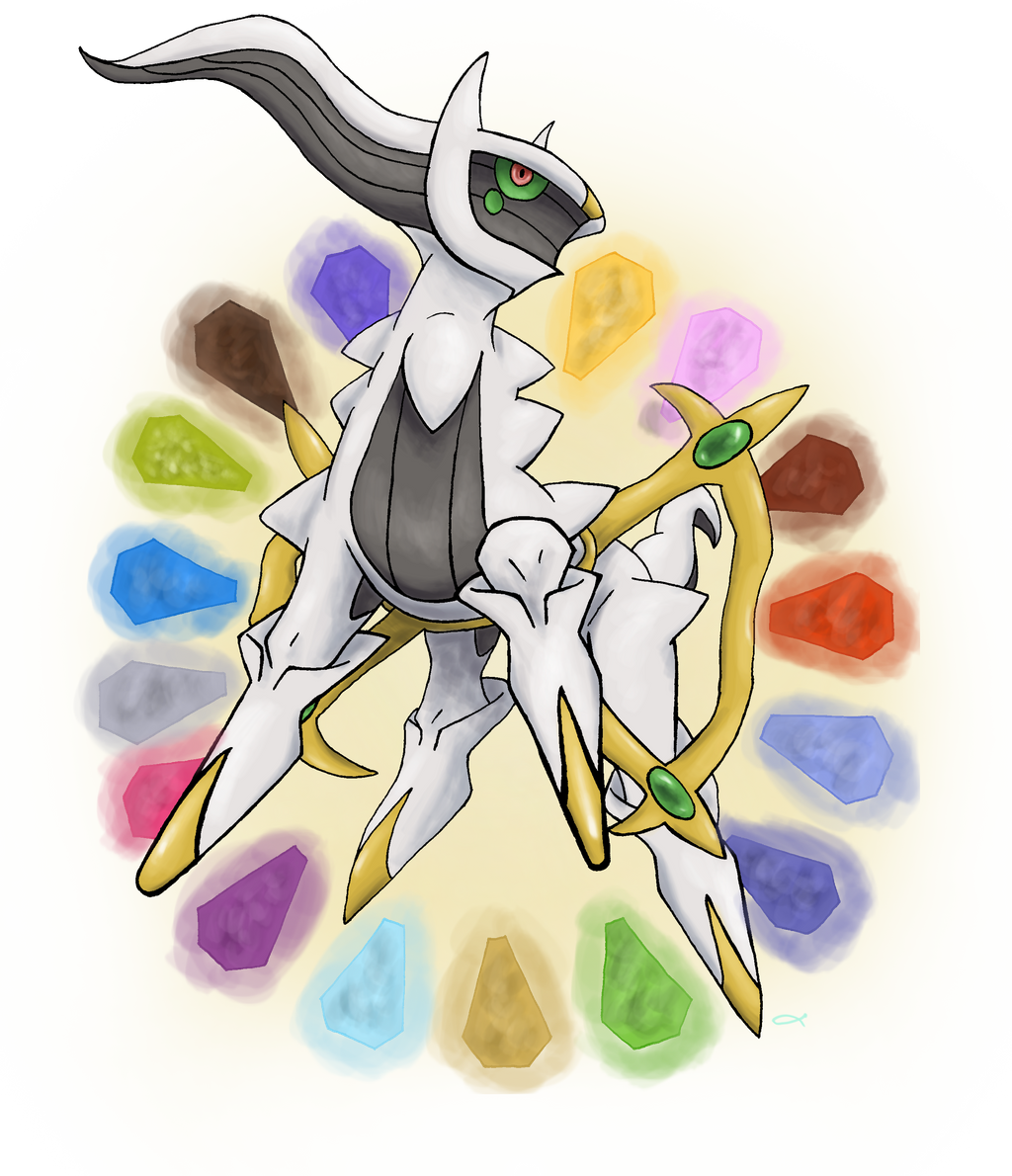 Pokemon Arceus God Form