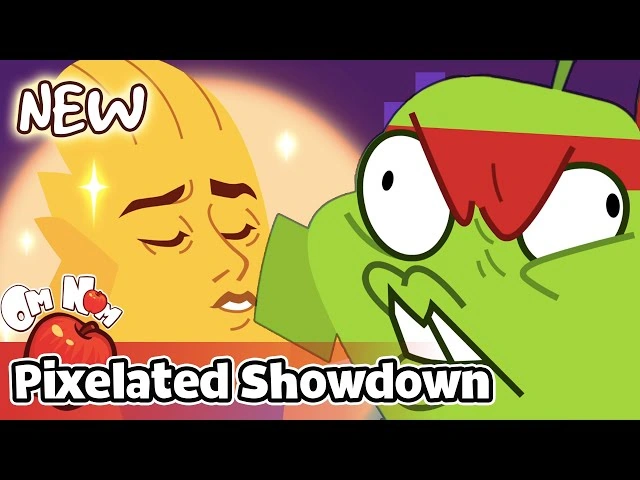 Om Nom's Pixelated Showdown! | Om Nom Stories Wiki | Fandom