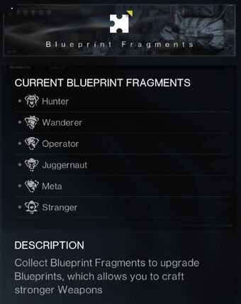 Blueprints | Once Human Wiki | Fandom