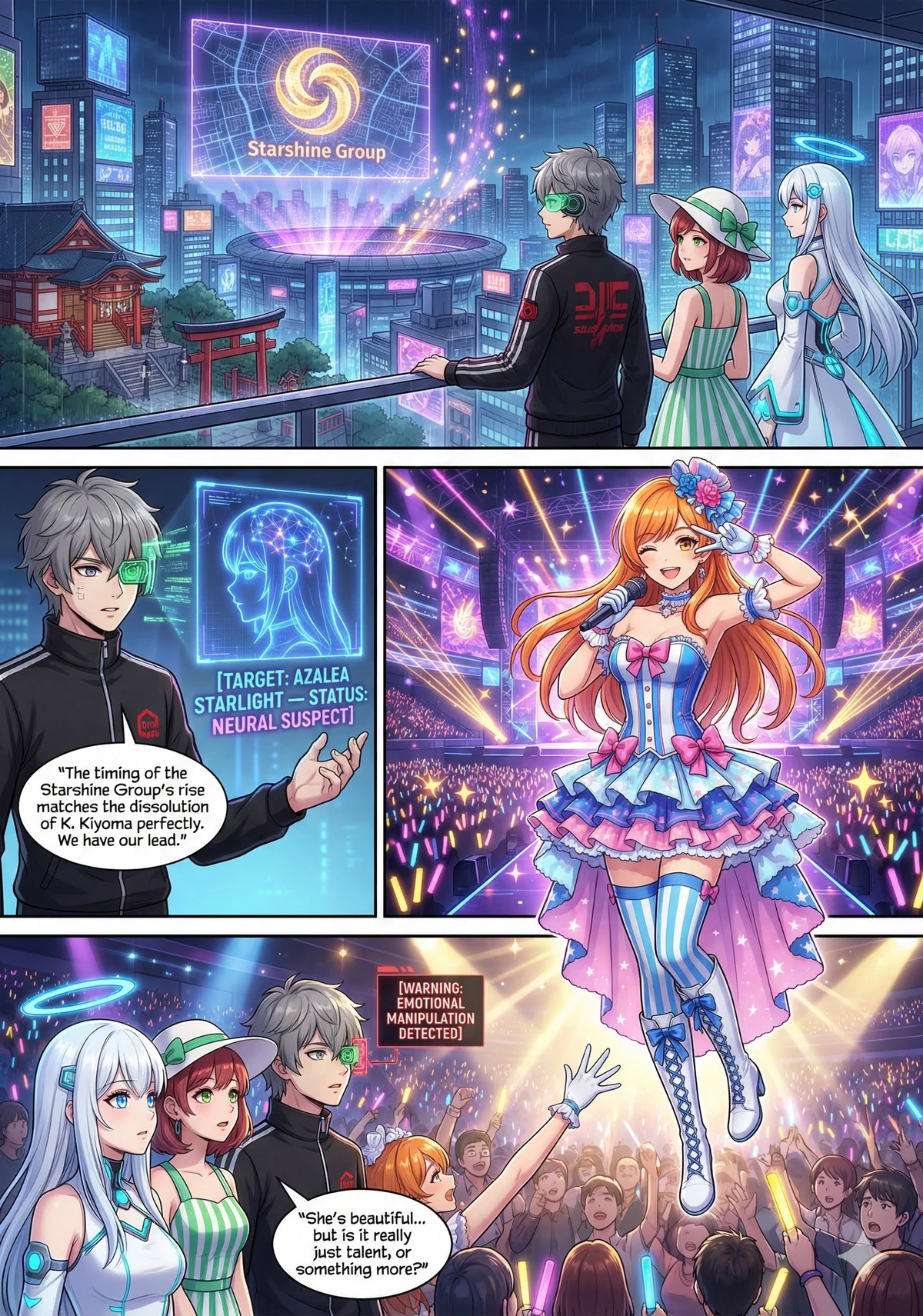 Starshine Group Arc (Webcomic) | ONE: Far From Almighty Wiki | Fandom
