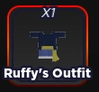 Ruffy's Outfit | ONE FRUIT by DIGITAL SEA Wiki | Fandom