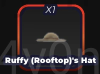 Ruffy (Rooftop)'s Hat | ONE FRUIT by DIGITAL SEA Wiki | Fandom