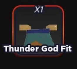 Thunder God Fit | ONE FRUIT by DIGITAL SEA Wiki | Fandom