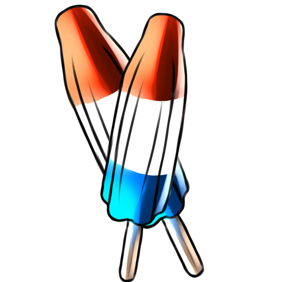 Fireworks Popsicle | ONE FRUIT by DIGITAL SEA Wiki | Fandom