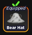 Bear Hat | ONE FRUIT by DIGITAL SEA Wiki | Fandom