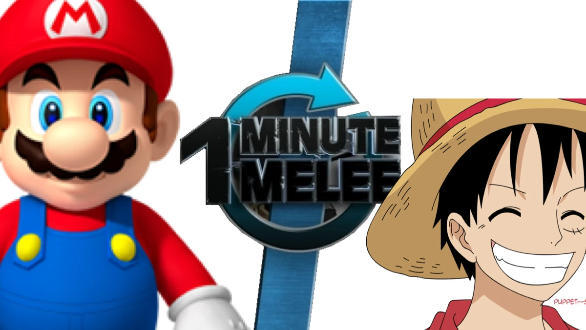 Mario VS Monkey D. Luffy | One Minute Melee Fanon Wiki | Fandom