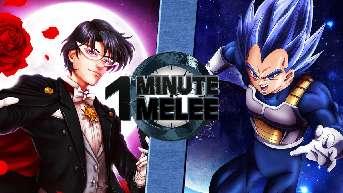 Tuxedo Mask Vs Vegeta | One Minute Melee Fanon Wiki | Fandom