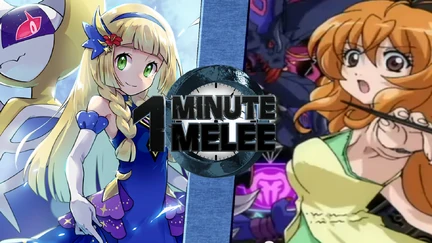 Lillie & Nebby Vs Alice Gehabich & Hydranoid | One Minute Melee Fanon ...