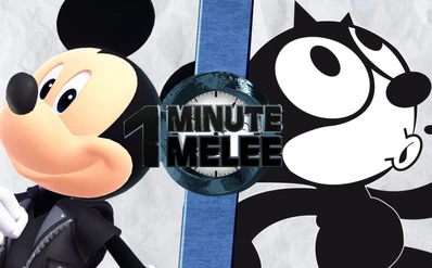 Mickey Mouse vs. Felix the Cat | One Minute Melee Fanon Wiki | Fandom