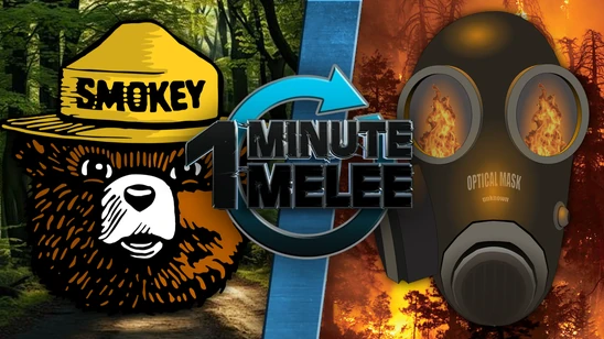 Smokey Bear VS The Pyro | One Minute Melee Fanon Wiki | Fandom