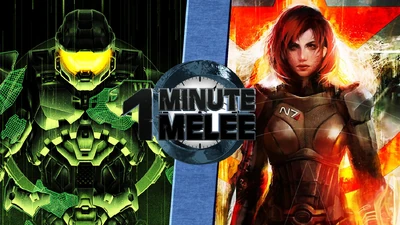 Master Chief Vs Commander Shepard | One Minute Melee Fanon Wiki | Fandom