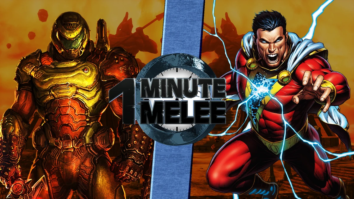 The Doomslayer Vs Shazam | One Minute Melee Fanon Wiki | Fandom