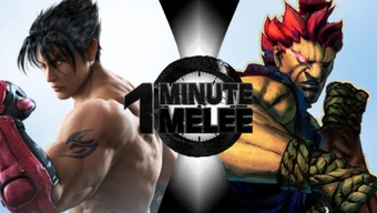 Jin vs Akuma (Tekken vs Street Fighter) | One Minute Melee Fanon Wiki ...