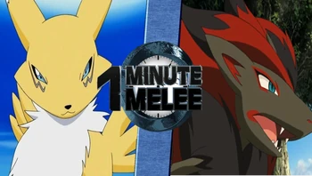 Renamon VS Zoroark | One Minute Melee Fanon Wiki | Fandom