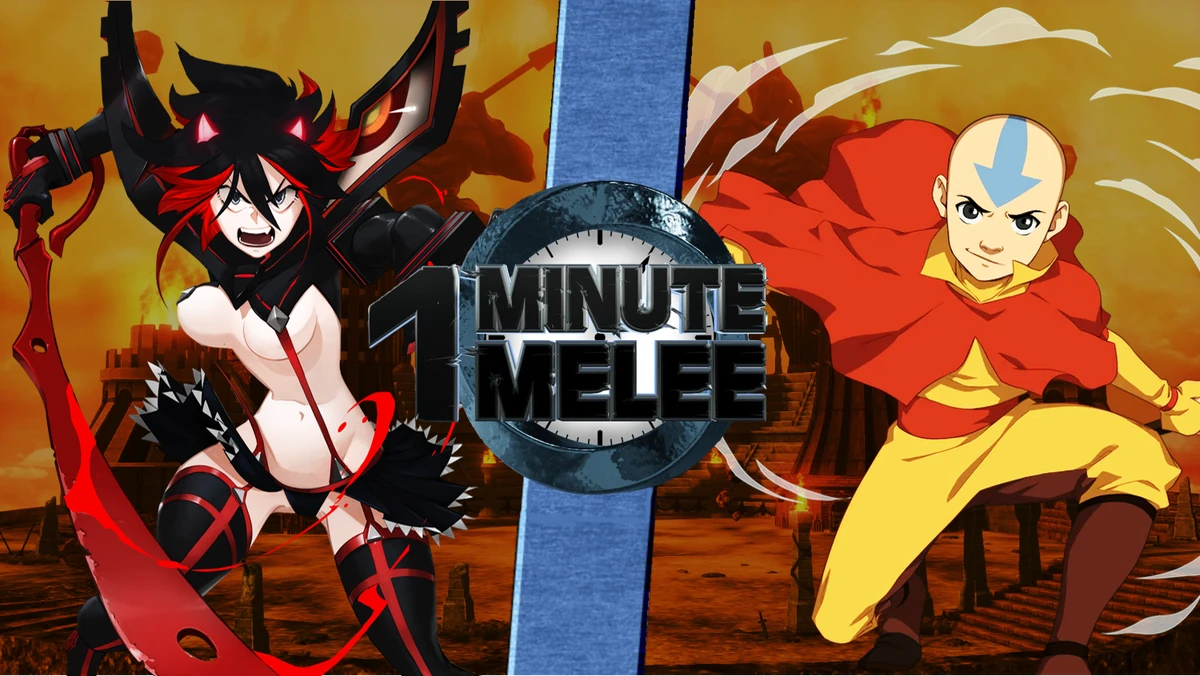 Ryūko Matoi Vs Aang | One Minute Melee Fanon Wiki | Fandom