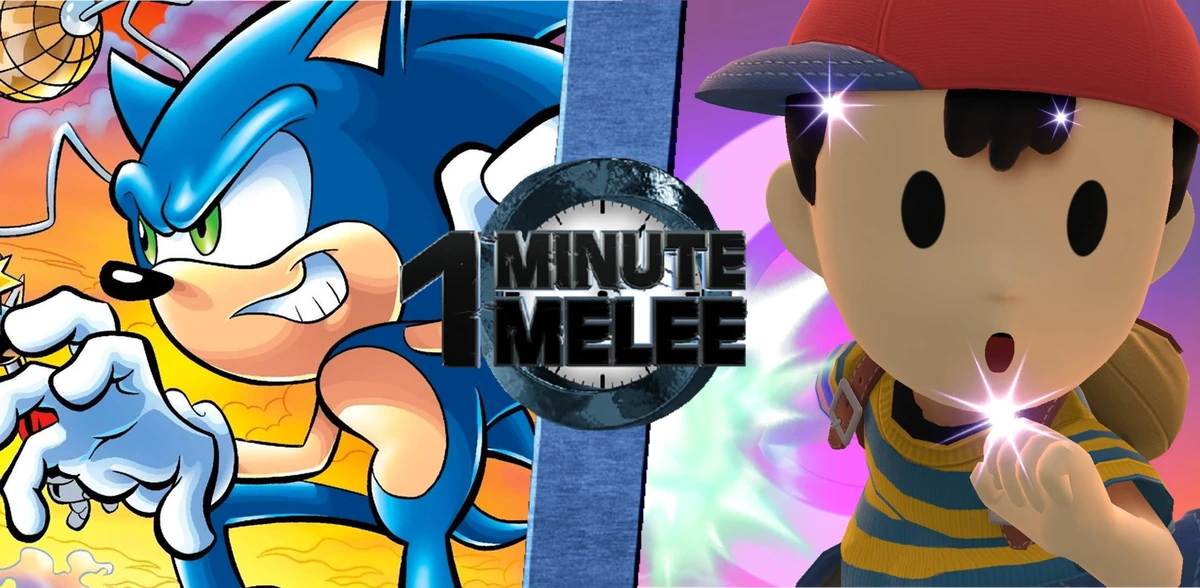 Ness VS Sonic | One Minute Melee Fanon Wiki | Fandom