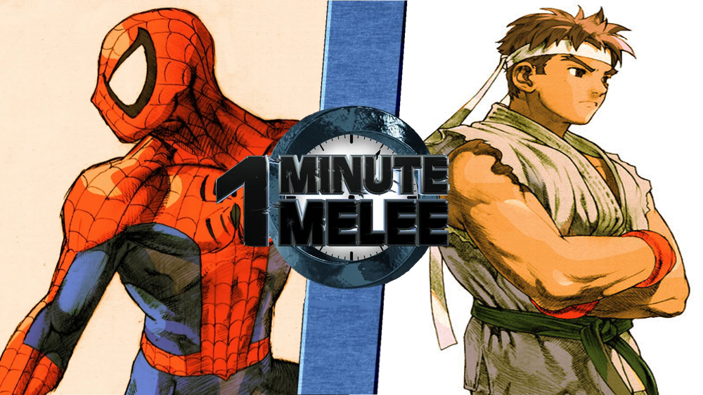 Spider Man Vs Ryu One Minute Melee Fanon Wiki Fandom