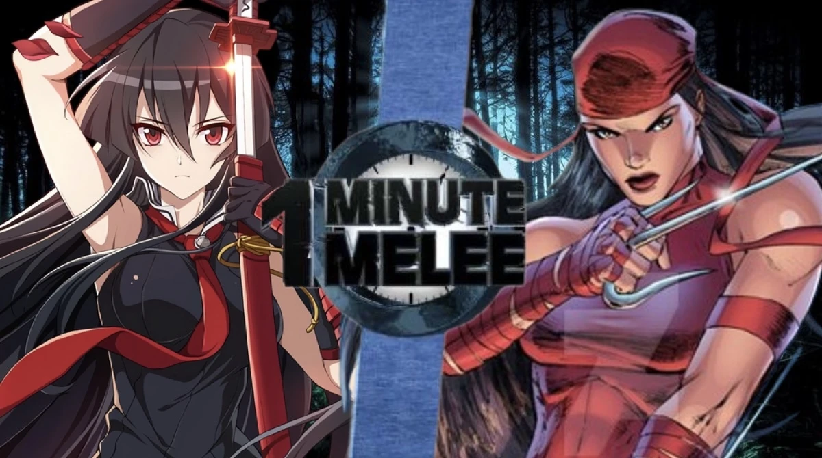 Elektra vs Akame | One Minute Melee Fanon Wiki | Fandom