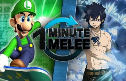 Luigi vs Gray Fullbuster | One Minute Melee Fanon Wiki | Fandom