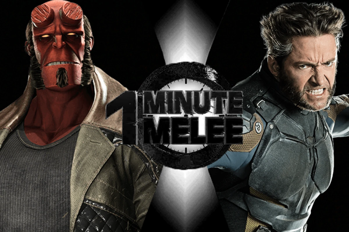 Hellboy vs Wolverine (Dark Horse vs Marvel) | One Minute Melee Fanon ...