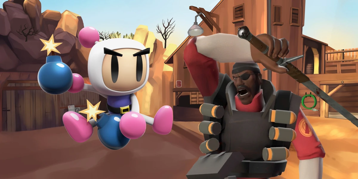 Bomberman vs Demoman | One Minute Melee Fanon Wiki | Fandom