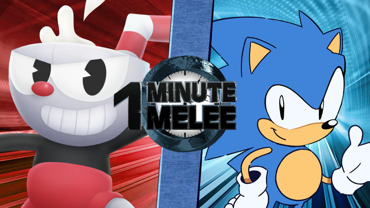 Cuphead Vs Classic Sonic One Minute Melee Fanon Wiki Fandom