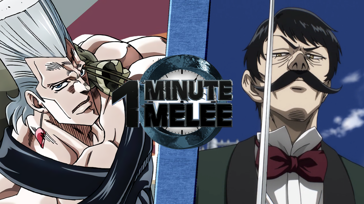 Jean Pierre Polnareff Vs Spring Mustachio | One Minute Melee Fanon Wiki ...