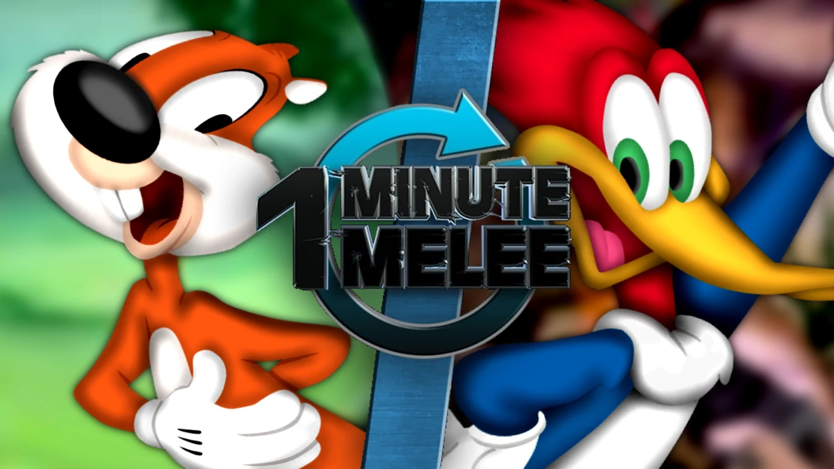 Screwy Squirrel vs Woody Woodpecker | One Minute Melee Fanon Wiki | Fandom
