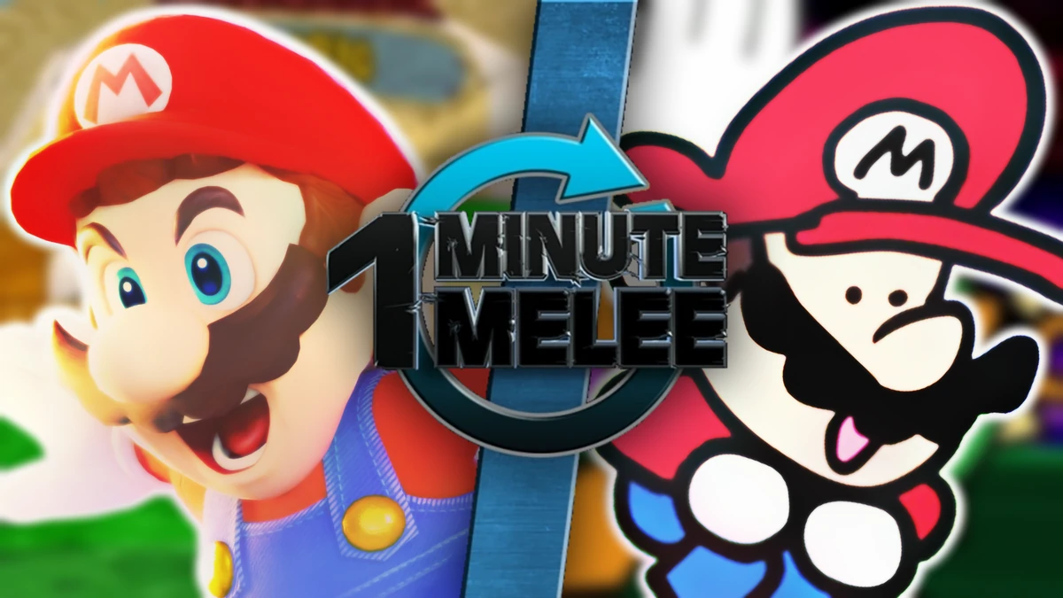 SMG4 Mario VS Speedrunner Mario | One Minute Melee Fanon Wiki | Fandom