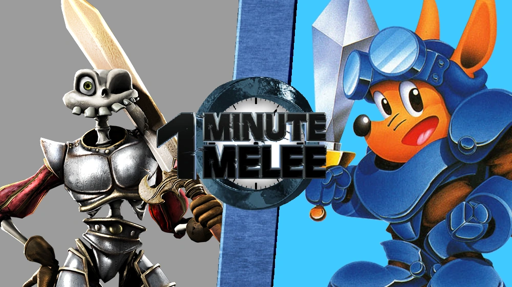 Sparkster vs. Sir Dan | One Minute Melee Fanon Wiki | Fandom