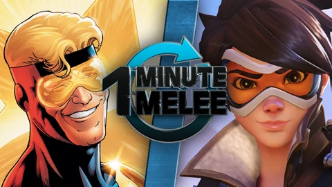 Booster Gold VS Tracer | One Minute Melee Fanon Wiki | Fandom