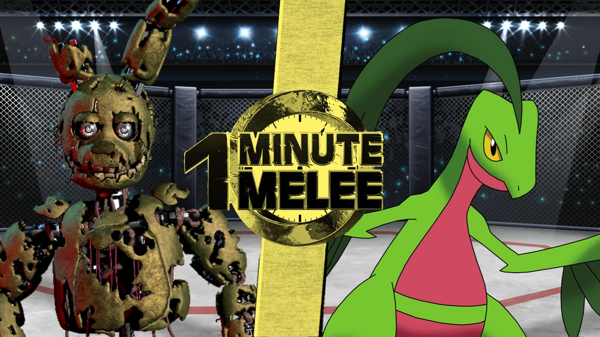 Springtrap vs Grovyle | One Minute Melee Fanon Wiki | Fandom