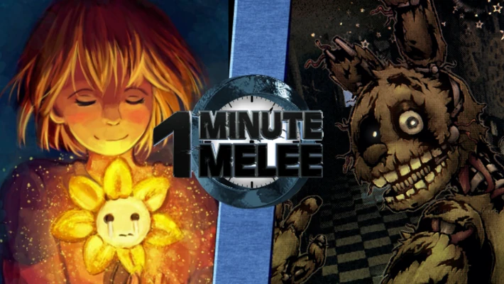 Frisk vs Springtrap | One Minute Melee Fanon Wiki | Fandom