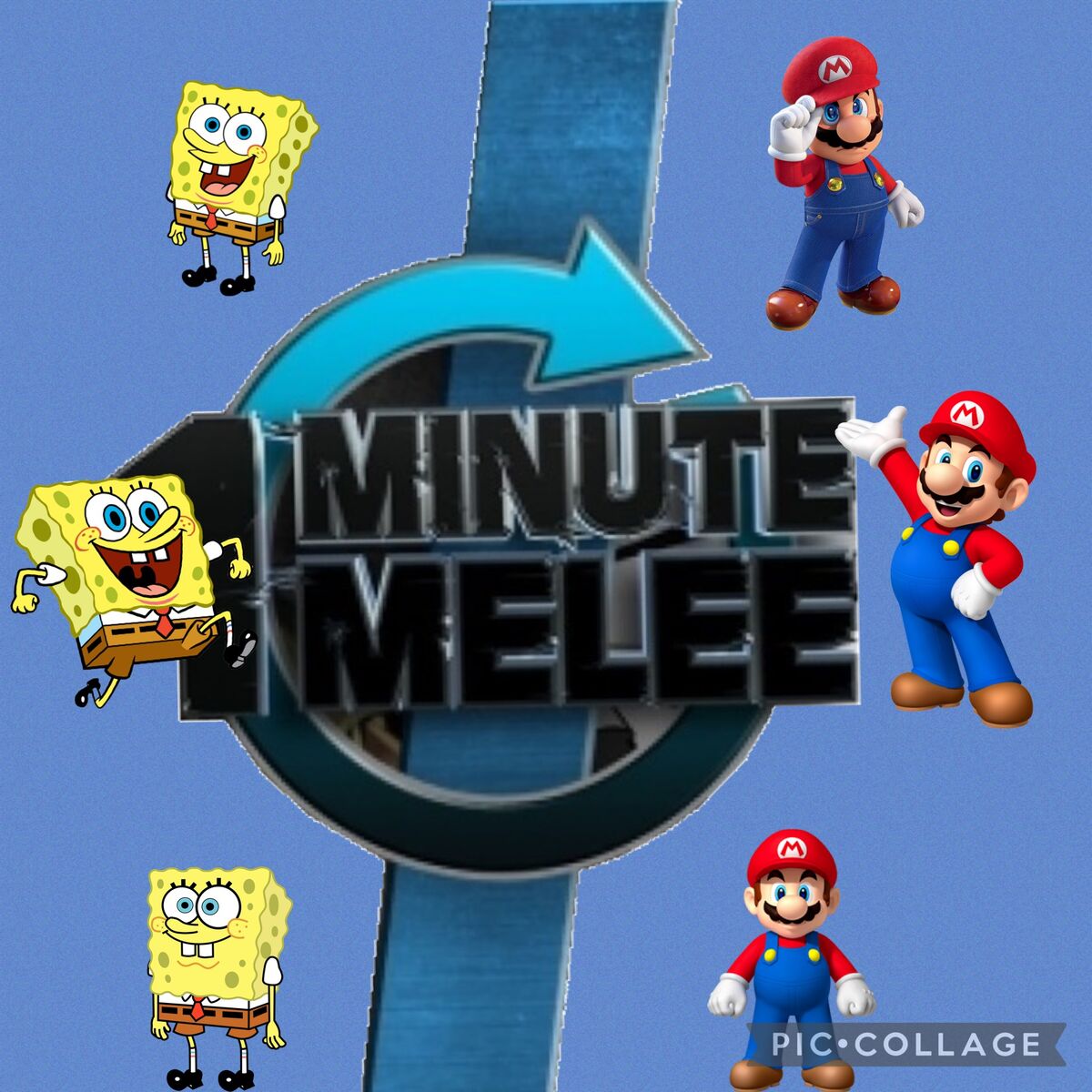 Mario Vs Spongebob Squarepants One Minute Melee Fanon Wiki Fandom