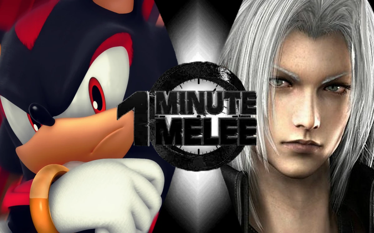 Shadow vs Sephiroth (Sonic vs Final Fantasy) | One Minute Melee Fanon ...