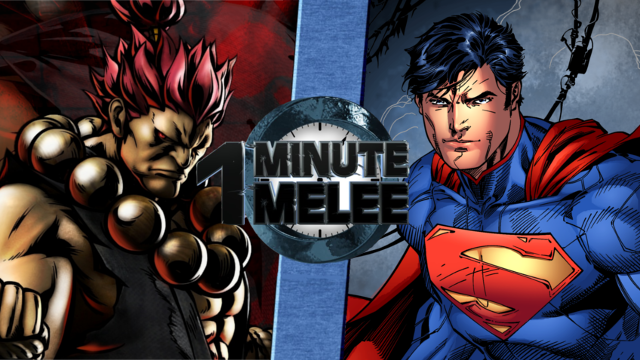 Akuma Vs Superman Capcom Vs Dc One Minute Melee Fanon Wiki Fandom