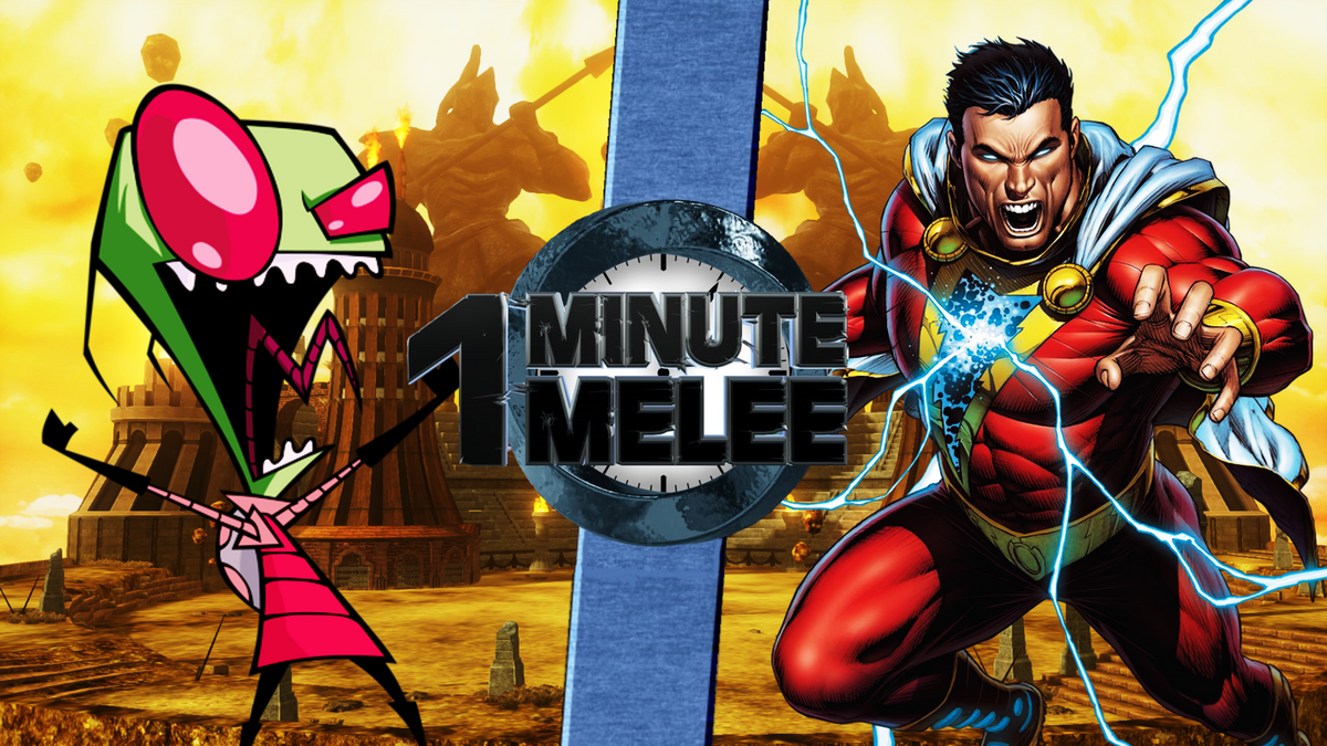 Invader Zim Vs Shazam One Minute Melee Fanon Wiki Fandom