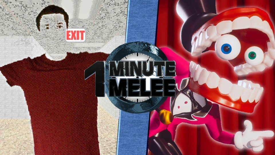 Null (Baldi's Basics) vs Caine (The Great Digital Circus) | One Minute ...