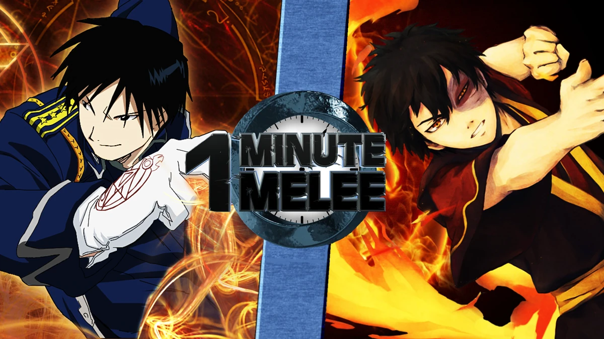 Roy Mustang Vs Zuko | One Minute Melee Fanon Wiki | Fandom