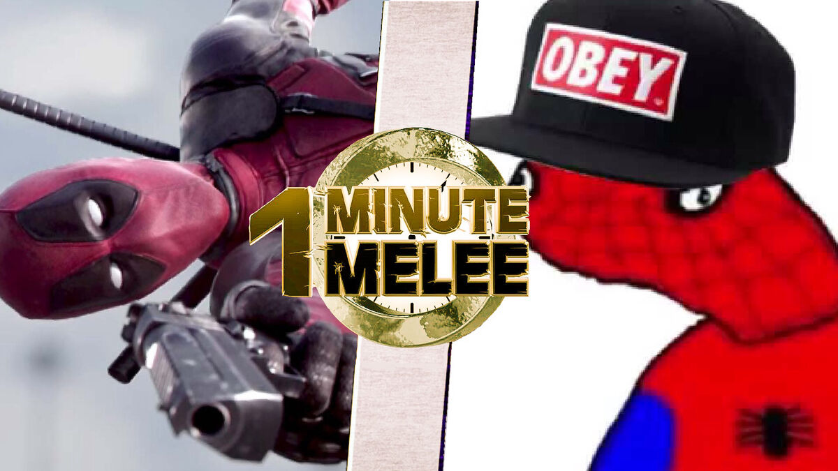 Deadpool Vs Spoderman One Minute Melee Fanon Wiki Fandom