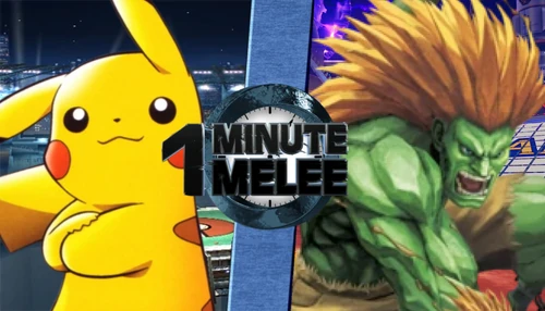 Pikachu vs Blanka | One Minute Melee Fanon Wiki | Fandom