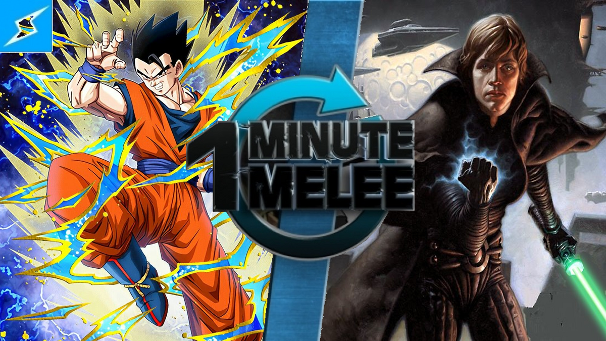 Luke Skywalker Vs Gohan One Minute Melee Fanon Wiki Fandom