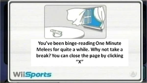 Wii Fit Trainer Vs Reckless Wiimote Safety Guy | One Minute Melee Fanon ...