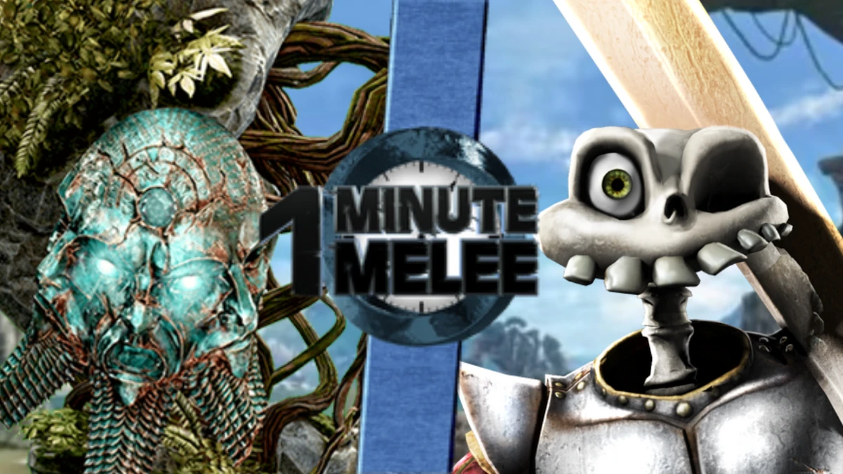 Aganos VS Sir Daniel Fortesque | One Minute Melee Fanon Wiki | Fandom