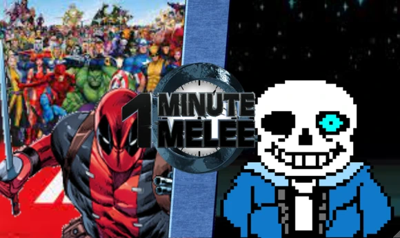 Deadpool vs Sans | One Minute Melee Fanon Wiki | Fandom