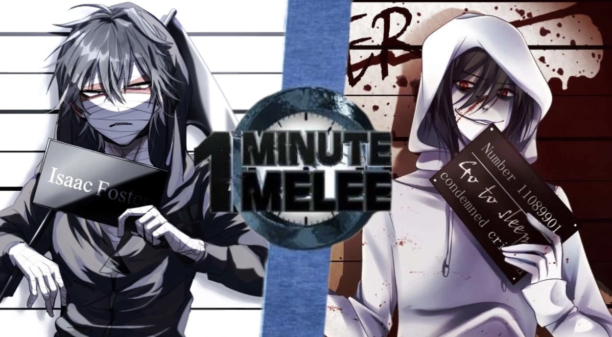 Jeff the Killer vs Isaac Foster | One Minute Melee Fanon Wiki | Fandom