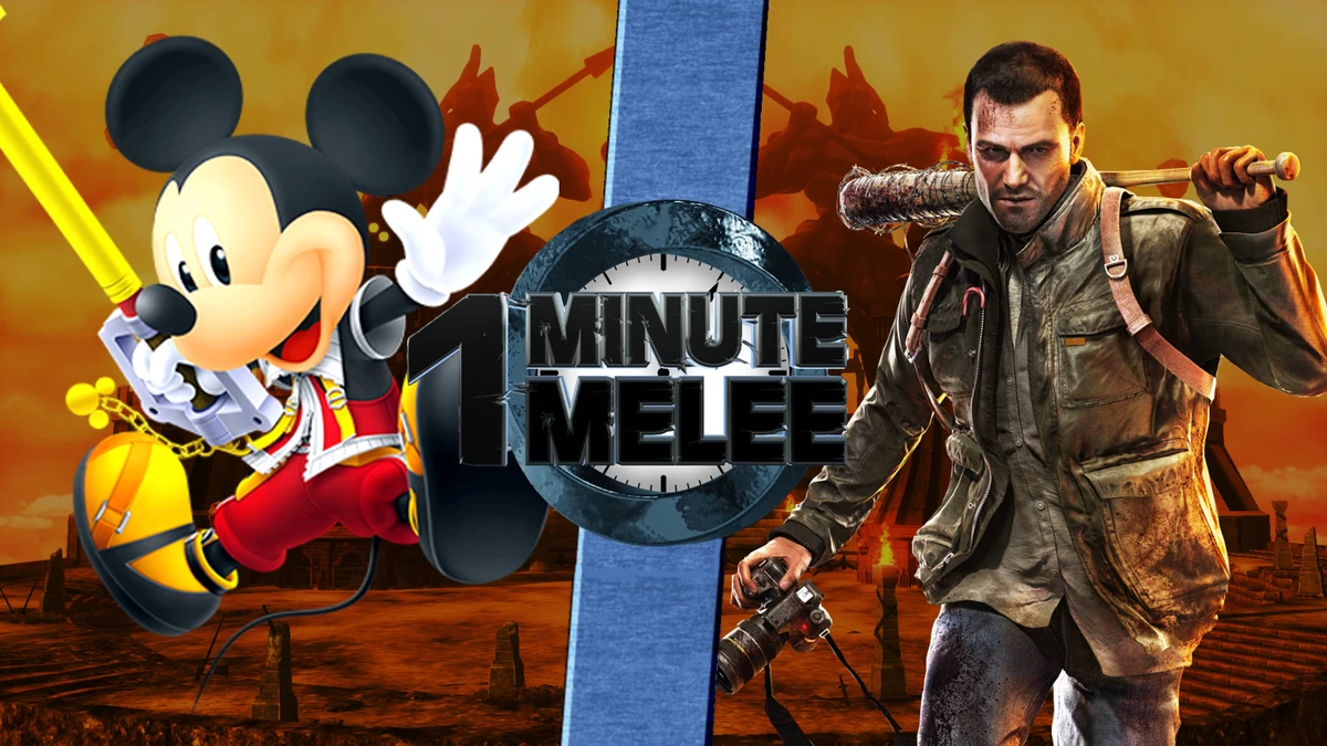 Mickey Mouse Vs Frank West | One Minute Melee Fanon Wiki | Fandom