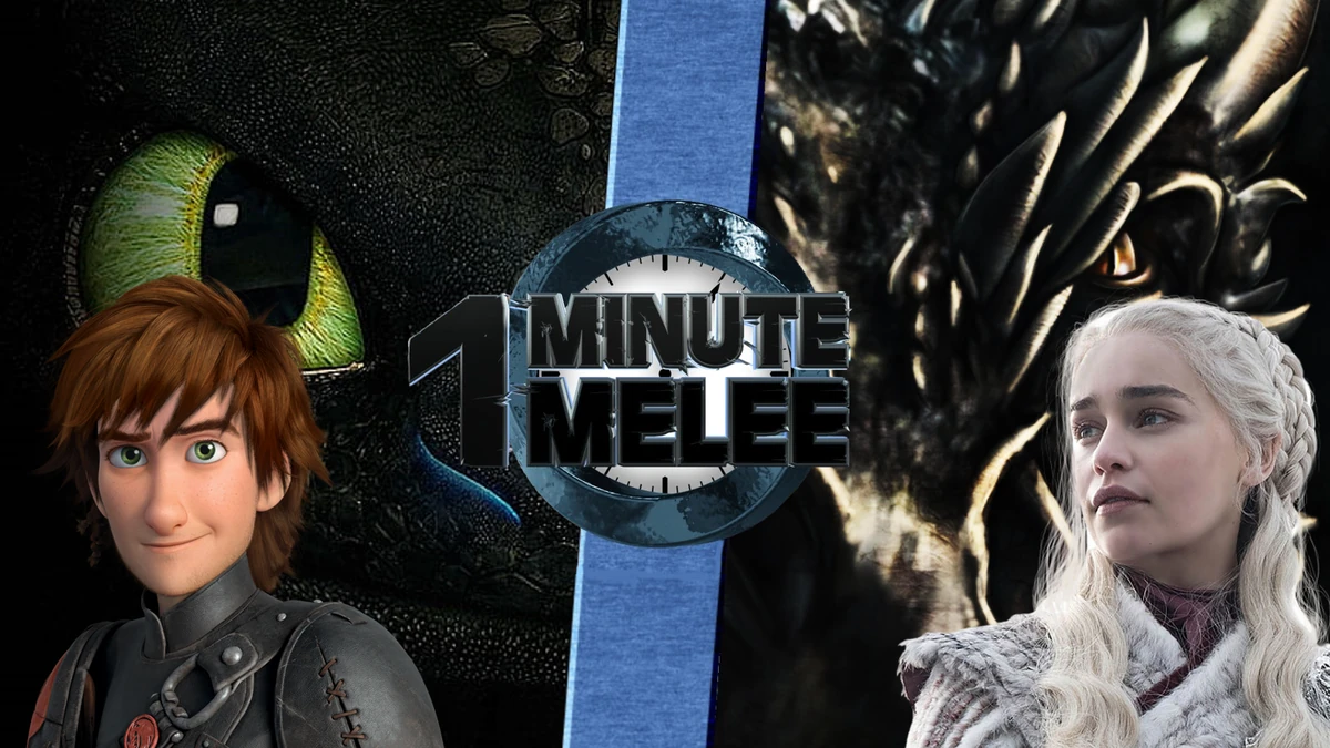 Hiccup & Toothless Vs Daenerys & Drogon | One Minute Melee Fanon Wiki ...