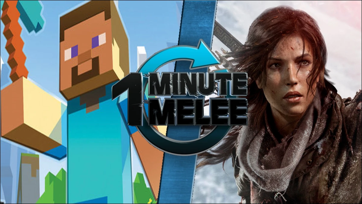 Steve vs Lara Croft | One Minute Melee Fanon Wiki | Fandom