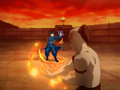 Roy Mustang Vs Zuko | One Minute Melee Fanon Wiki | Fandom